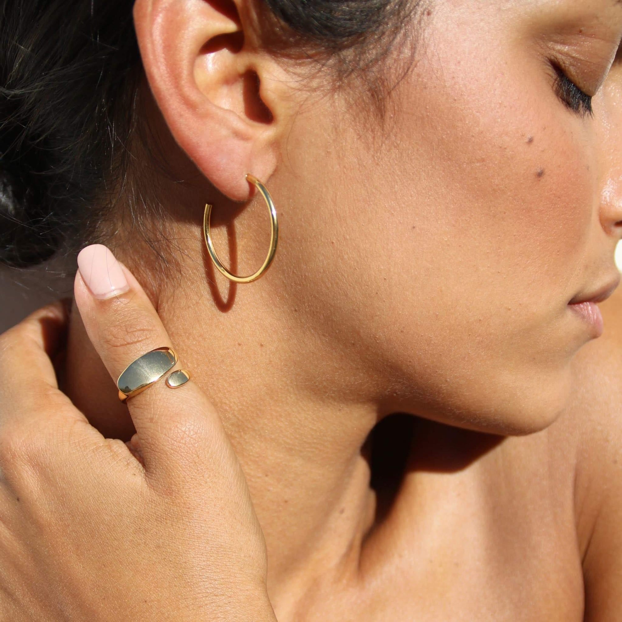 Alba Ring | 18k Gold Plated Ring - Biella Vintage